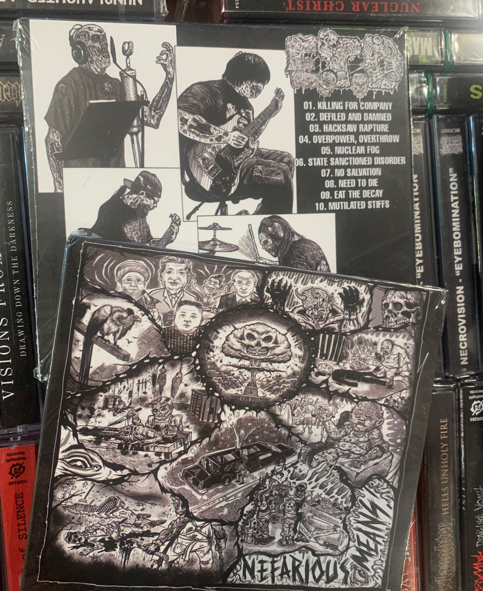 E.T.D.- Nefarious Means digi pack CD – Goat Throne Records